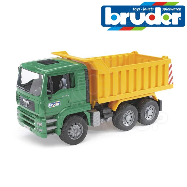 BRUDER TOYS 02765 MAN TGA Tipper Tip Up Truck TG410A 1:16 Scale Toy ...