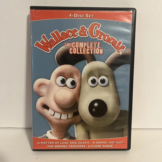 WALLACE & GROMIT: The Complete Collection (DVD, 2009, 4-Disc Set) $27. ...