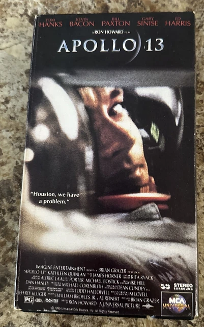 APOLLO 13 VHS Tape Movie Tom Hanks, Kevin Bacon £2.77 - PicClick UK