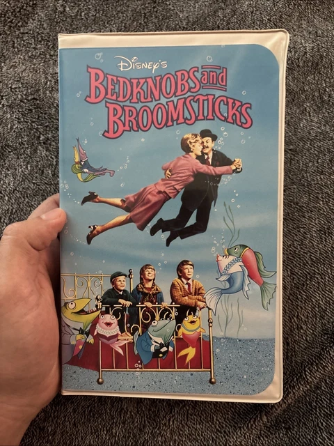 BEDKNOBS AND BROOMSTICKS VHS Disney Clamshell Black Diamond £3.56 - PicClick UK
