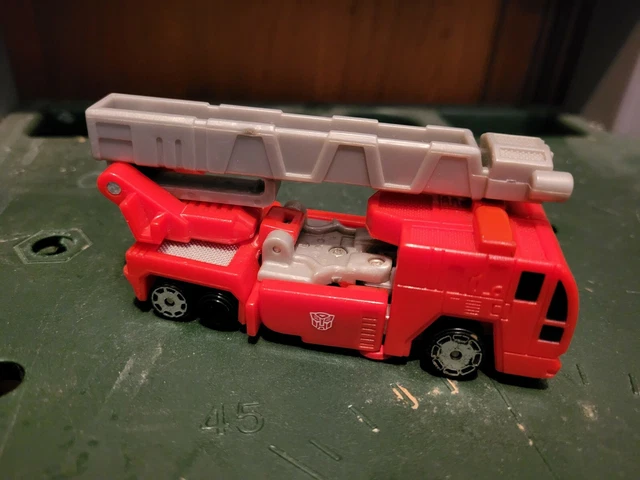 TRANSFORMERS RID ROBOTS In Disguise 2001 Optimus Prime Figure Hasbro 4 ...