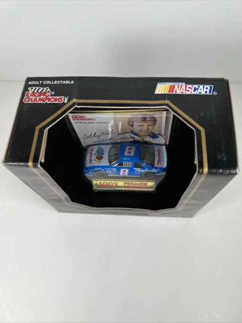 RACING CHAMPIONS NASCAR Premier Edition 1993 Sterling Marlin #8 NIB $16 ...