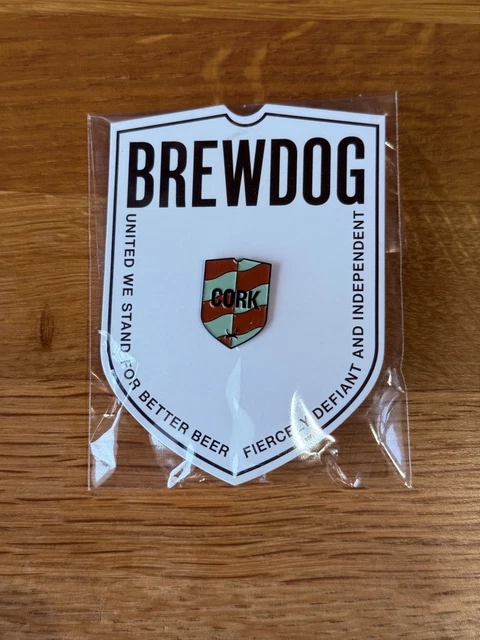 BREWDOG CORK PIN Badge - Ireland - Very Rare - Closed Bar £99.37 ...