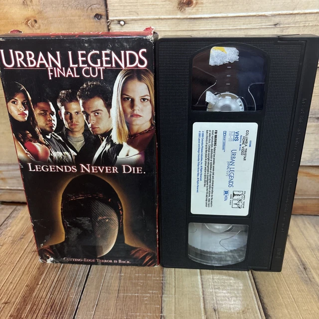 URBAN LEGENDS FINAL Cut VHS Tape Used Jennifer Morrison Horror £6.66 ...