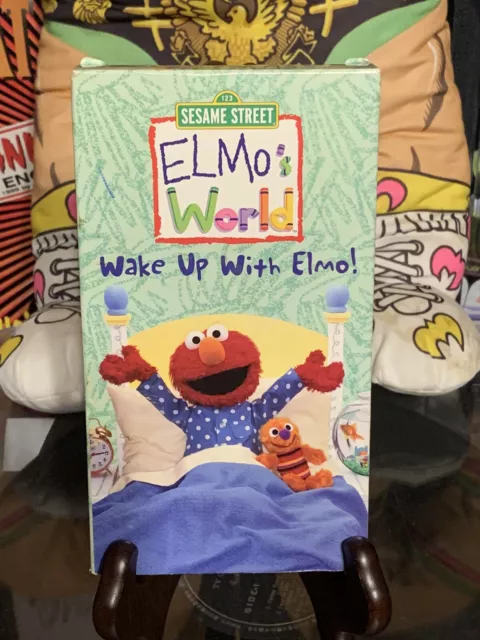 Elmos World Wake Up With Elmo Vhs 6 71 Picclick Ca