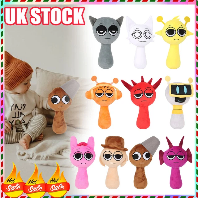 SPRUNKI PLUSH OREN Sprunki Plush Sprunki Fun Bot Plush for Fans Gift BG ...