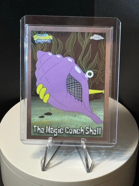 2025 TOPPS CHROME SpongeBob 25th Anniversary #193 The Magic Conch Shell £2.69 - PicClick UK