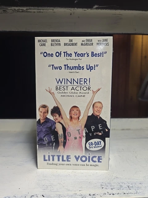 LITTLE VOICE - Rare Demo Tape Screener VHS Ewan McGregor Michael Caine ...