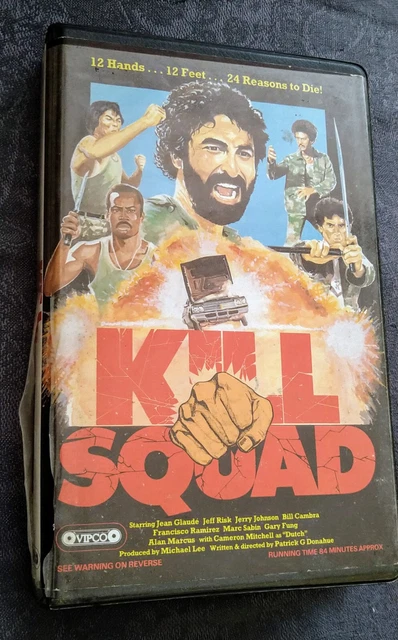 KILL SQUAD VIPCO Video Pre-Cert VHS £5.99 - PicClick UK