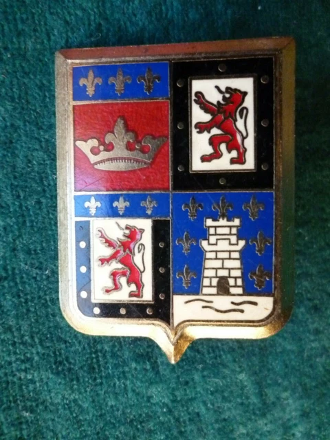 RETRO-COLLECTION-ANCIENNE BROCHE/BADGE/BLASON insigne - Y.Delsart 89100 - Sens EUR 5,00 ...