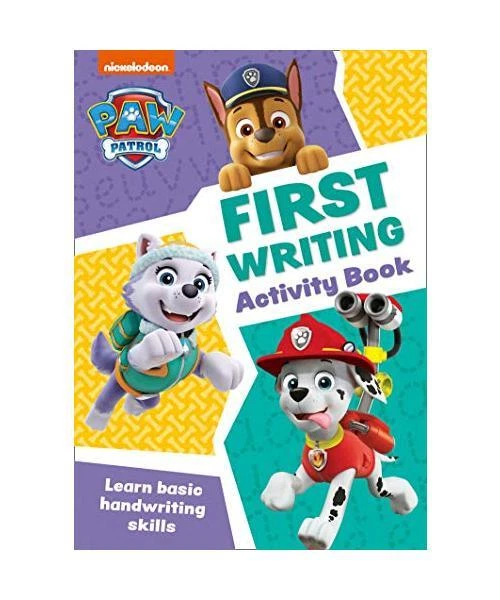 PAW PATROL FIRST Writing Activity Book: Get set for school! £8.88 ...