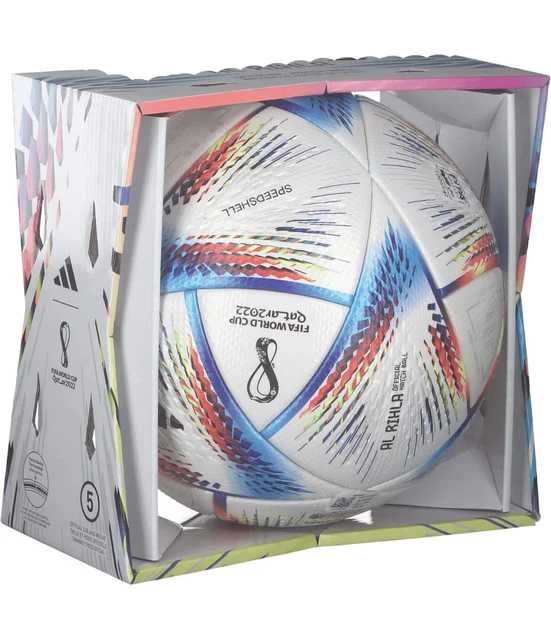ADIDAS AL RIHLA Pro Official Match Soccer Ball 2022 World Cup Qatar ...