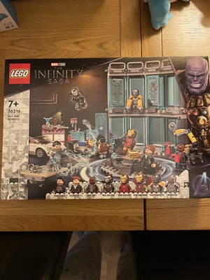 LEGO 76216 IRON Man Armory Marvel Studios Infinity Saga Set (Brand New ...
