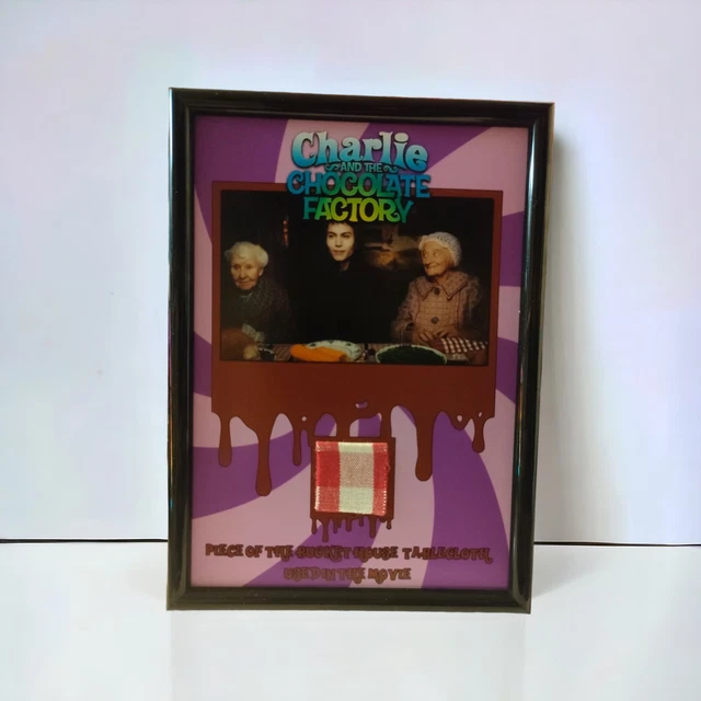 CHARLIE AND THE Chocolate Factory Table Movie Prop Display Depp Burton ...
