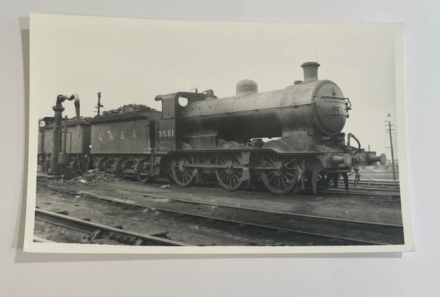 LNER RAILWAY LOCOMOTIVE Photograph - 3551 Colwick F975 £3.50 - PicClick UK