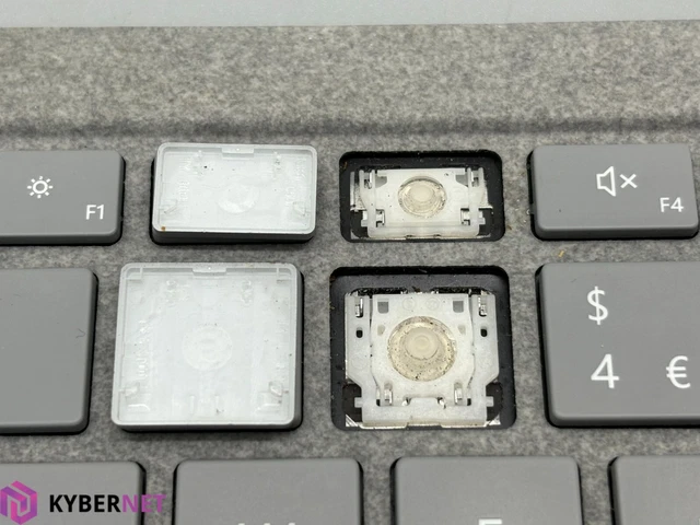 MICROSOFT SURFACE LAPTOP 1st Gen 1769 UK Keyboard Single Keys w/ Hinges ...