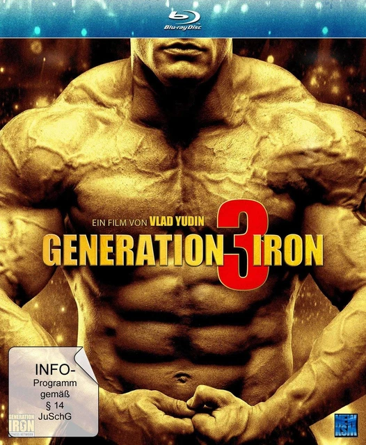 GENERATION IRON 3 (Blu-ray) Sheru Aangrish Rafael Brandao Chris ...