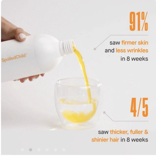 SPOILED CHILD E27 Extra Strength Liquid Collagen Mango Flavor 450ml £48 ...
