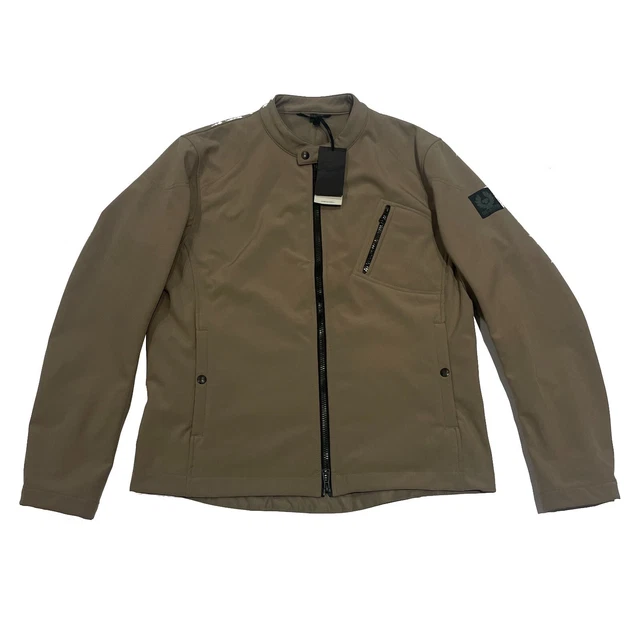 BELSTAFF PARKHAM SHELL Jacket - Mushroom Size IT 54 / UK 44 / US 44 £ ...