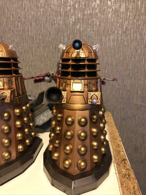 FIGURA DOCTOR WHO Gold Dalek Storia dei Daleks #16 17 Dr Who B&M 2023 EUR 28,07 - PicClick IT