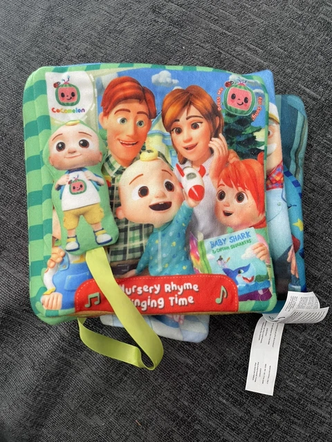 COCOMELON NURSERY RHYME Singing Time | Musical Soft Plush Book | TV ...