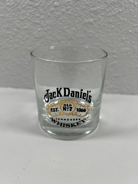 JACK DANIELS ROCKS Glass Old No 7 Whiskey Est 1866 Cocktail Bourbon ...