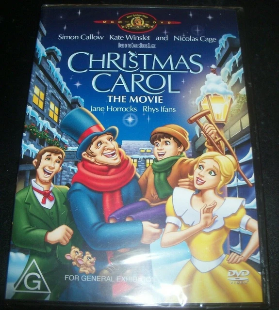 CHRISTMAS CAROL THE Movie (Simon Callow Kate Winslet) (Aust Region 4 ...