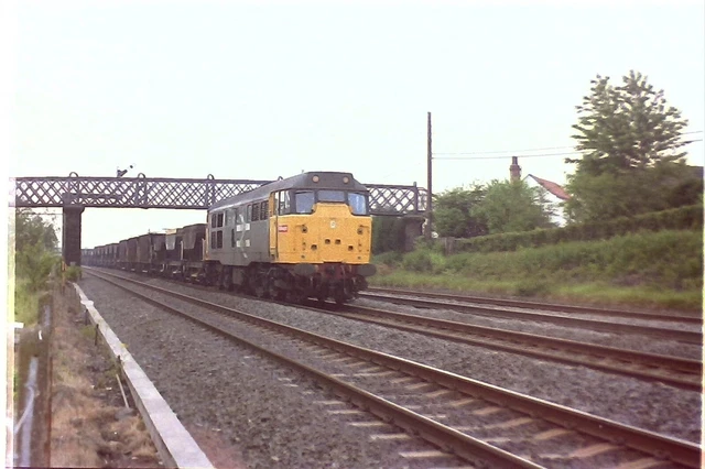 35MM RAILWAY COLOUR Negative Class 31 154 at Sileby £1.95 - PicClick UK