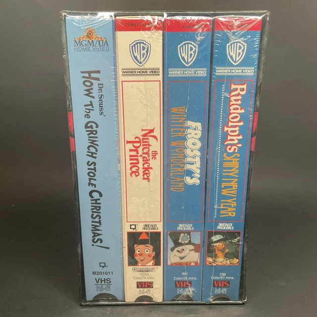 HOLIDAY TREASURES FOR Children Christmas VHS Box Set Frosty Rudolph ...