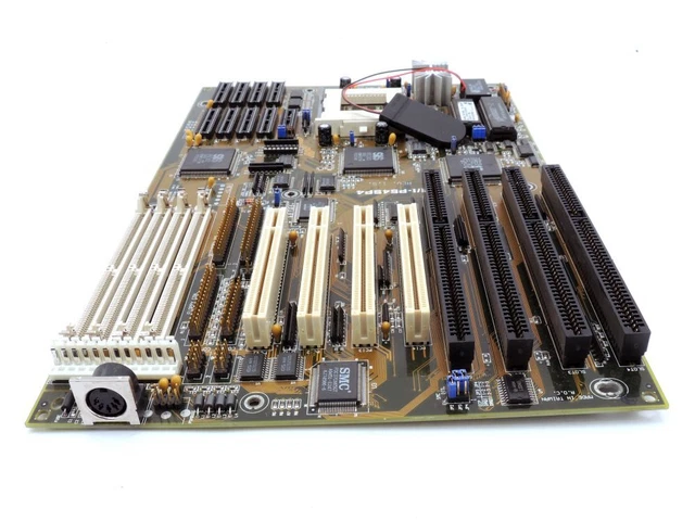 ASUS PCI/I-P54SP4 MAINBOARD Socket 5 Sis Vintage Isa Motherboard B-Ware ...
