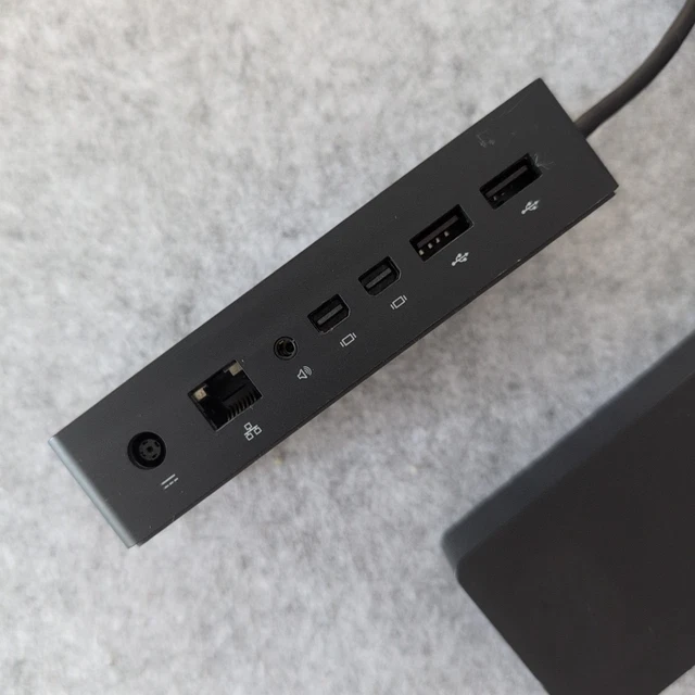MICROSOFT SURFACE DOCK & Power Supply, Docking Station USB, Display ...