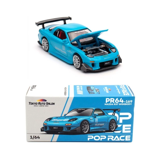 POP RACING MAZDA Rx7 Re Amemiya Widebody Tokyo Auto Salon Kuala Lumpur 2024 EUR 58,19 - PicClick FR