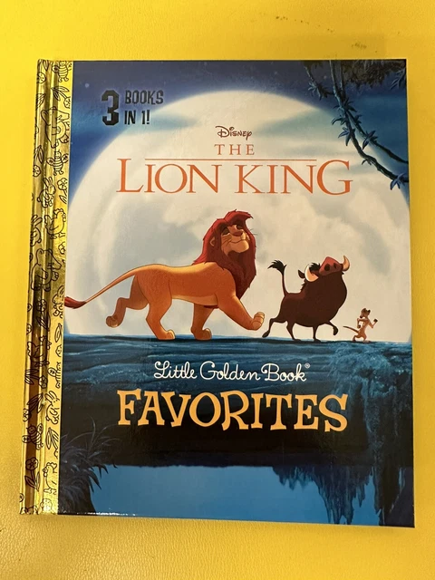 DISNEY STORYBOOK ART The Lion King Little Golden Book Favorites ... DISNEY STORYBOOK ART The Lion King Little Golden Book Favorites ...
