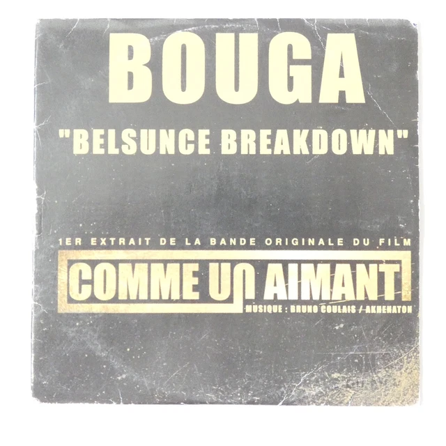 CD SINGLE 2 Titres Bouga Belsunce Breackdown Rap Francais 2000 Comme Un ...