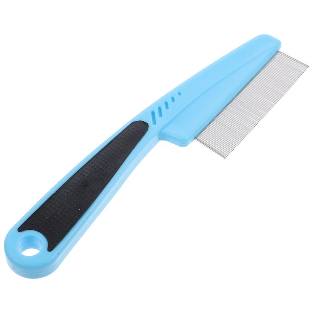 DANDRUFF COMB STAINLESS Steel Fine Comb Fine Tooth Comb Metal Comb £7. ...