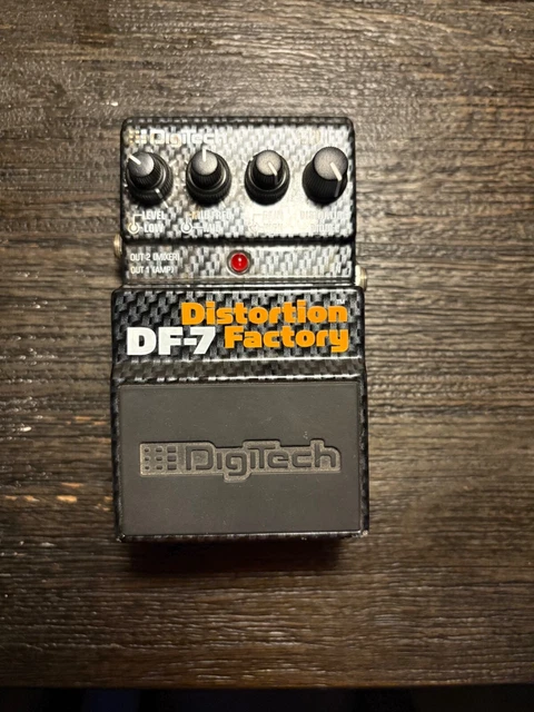 DIGITECH DF-7 DISTORTION Factory Electric Guitar Effects Pedal $67.00 ...