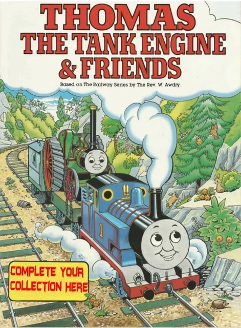 THOMAS THE TANK Engine & Friends Marvel Comic Magazine Complete your ...