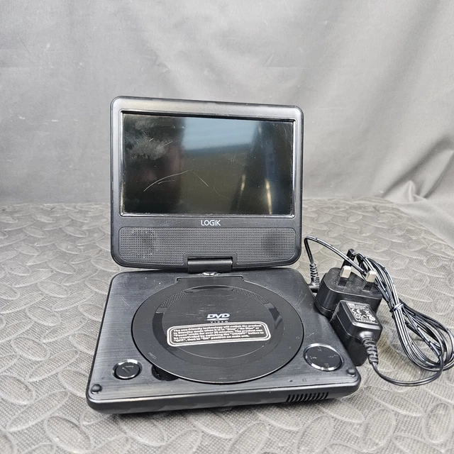 LOGIK 7 INCH Portable DVD Player L7SPDVD16 Car CD Player Black £24.99 ...