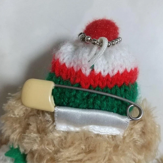 TOKYO DISNEY SEA Duffy's Christmas 2007 Duffy Plush Badge Keychain Very ...