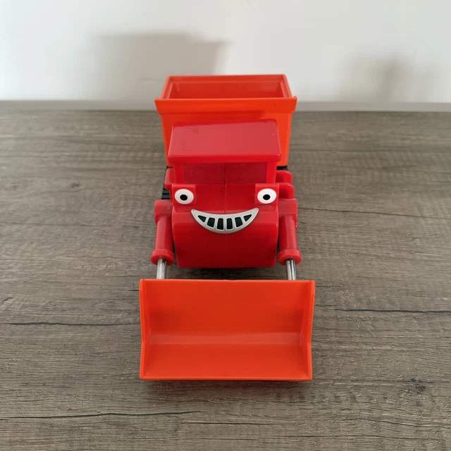 BOB THE BUILDER Muck Red Digger-dumper Machine Character Toy Friction ...