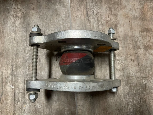 STENFLEX RUBBER COMPENSATOR / Type: A/DN50, Pn 16 / Stainless/ Good ...