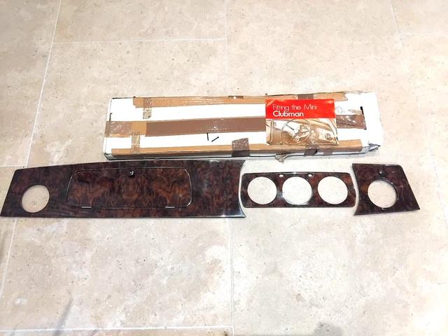 CLASSIC MINI COOPER S Rokee Nos 1275 Gt Walnut Clubman Dash Dashboard ...