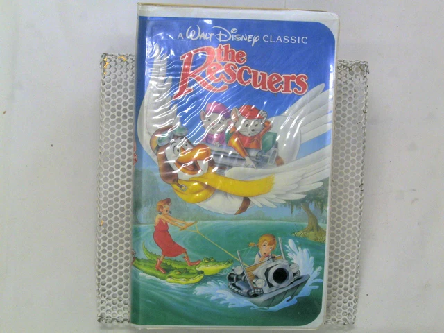 THE RESCUERS [VHS] Walt Disney Classic Clamshell Black Diamond 1399 ...