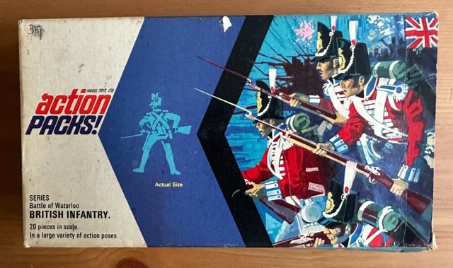MODEL TOYS LTD. - Action Packs Battle Of Waterloo British Infantry Toy ...