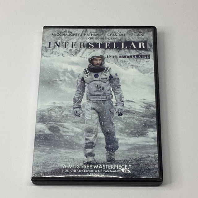 INTERSTELLAR DVD 2014 Sci-Fi Christopher Nolan Matthew McConaughey $5.00 - PicClick CA