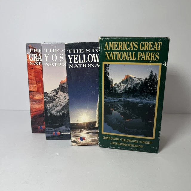 AMERICA'S GREAT NATIONAL Parks: A Commemorative Video Collection ...