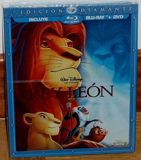 EL REY LEON (The Lion King) EDICION DIAMANTE BLU-RAY+DVD DISNEY ...