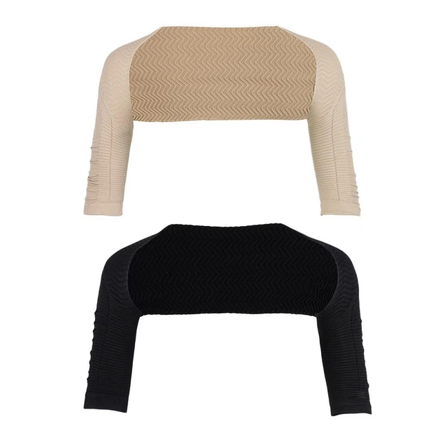WOMEN’S KNITTING ARM Body Sleeve Shoulder Corrector Shapewear Support ...