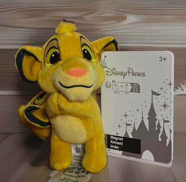 DISNEY SIMBA LION King Magnetic Hands Plush Sticks To Anything Metal ...