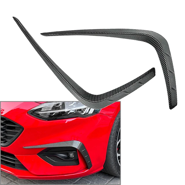 FRONT BUMPER SIDE Spoiler Splitter For Ford Focus MK4 ST Line 2019-2022 ...
